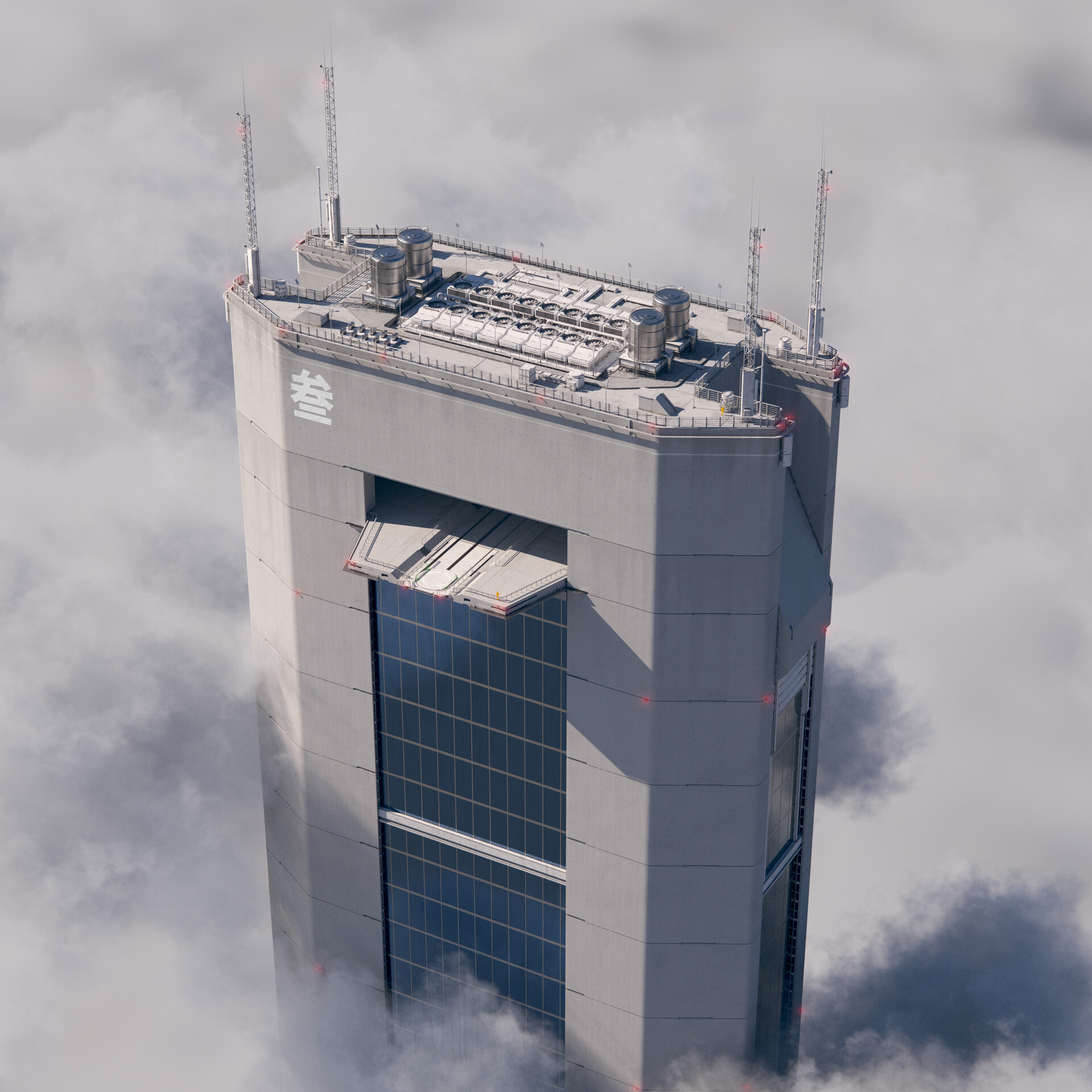 ArtStation - "White City" Hero Building 01