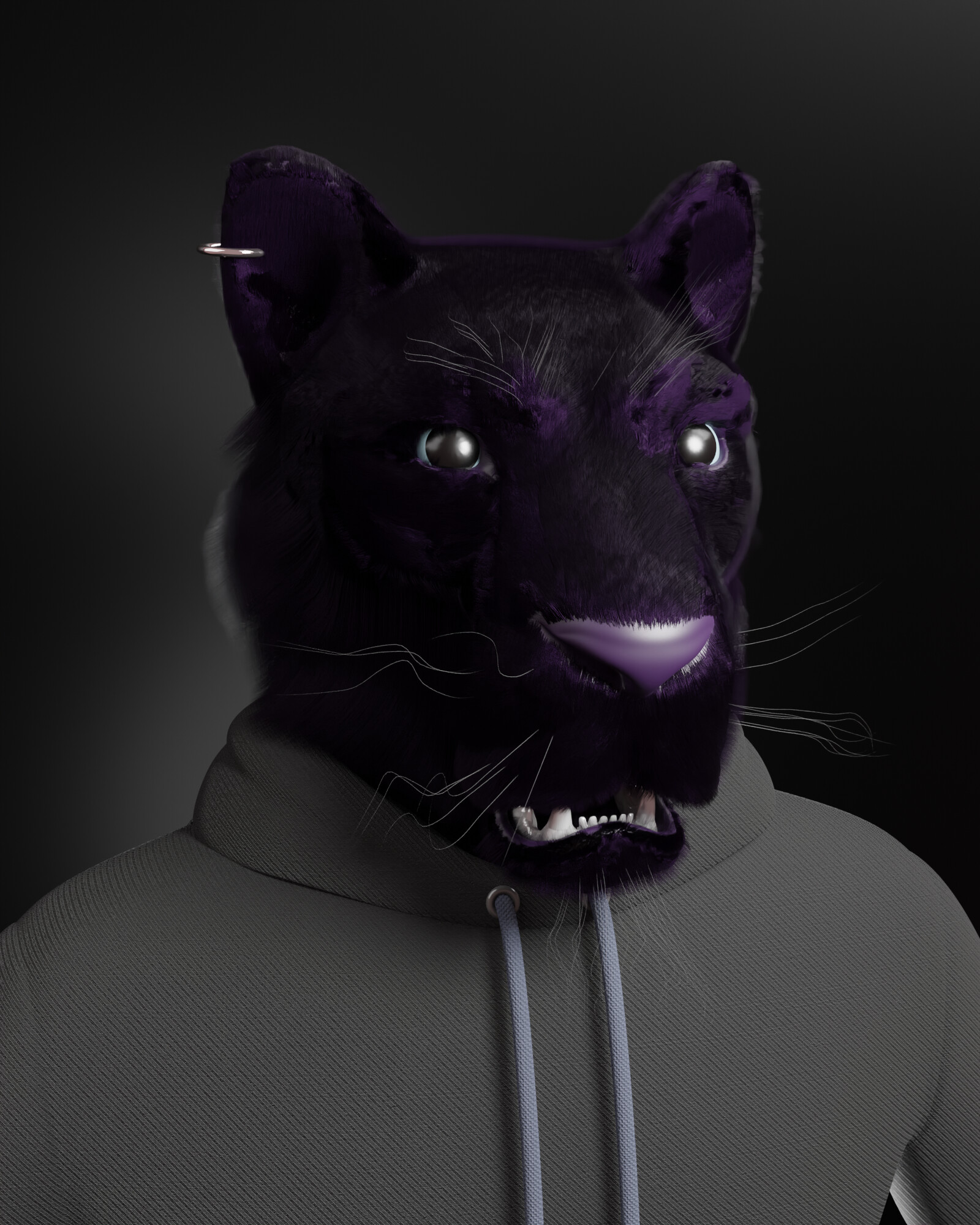 ArtStation - NFT Design - Panther Character