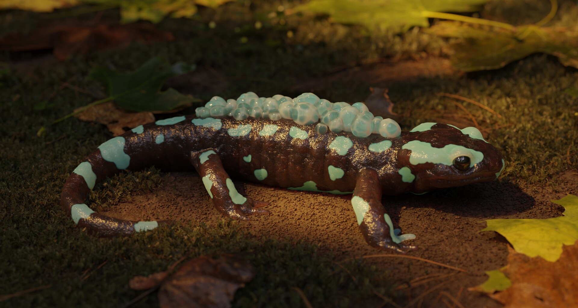 ArtStation - Azure Salamander