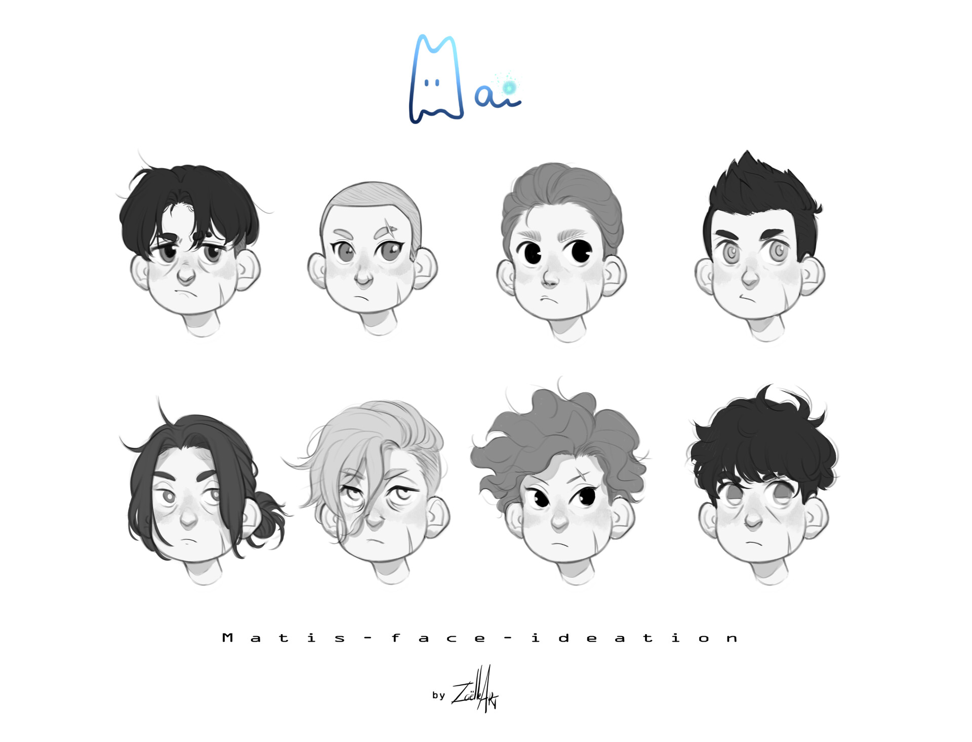 ArtStation - Matis face research