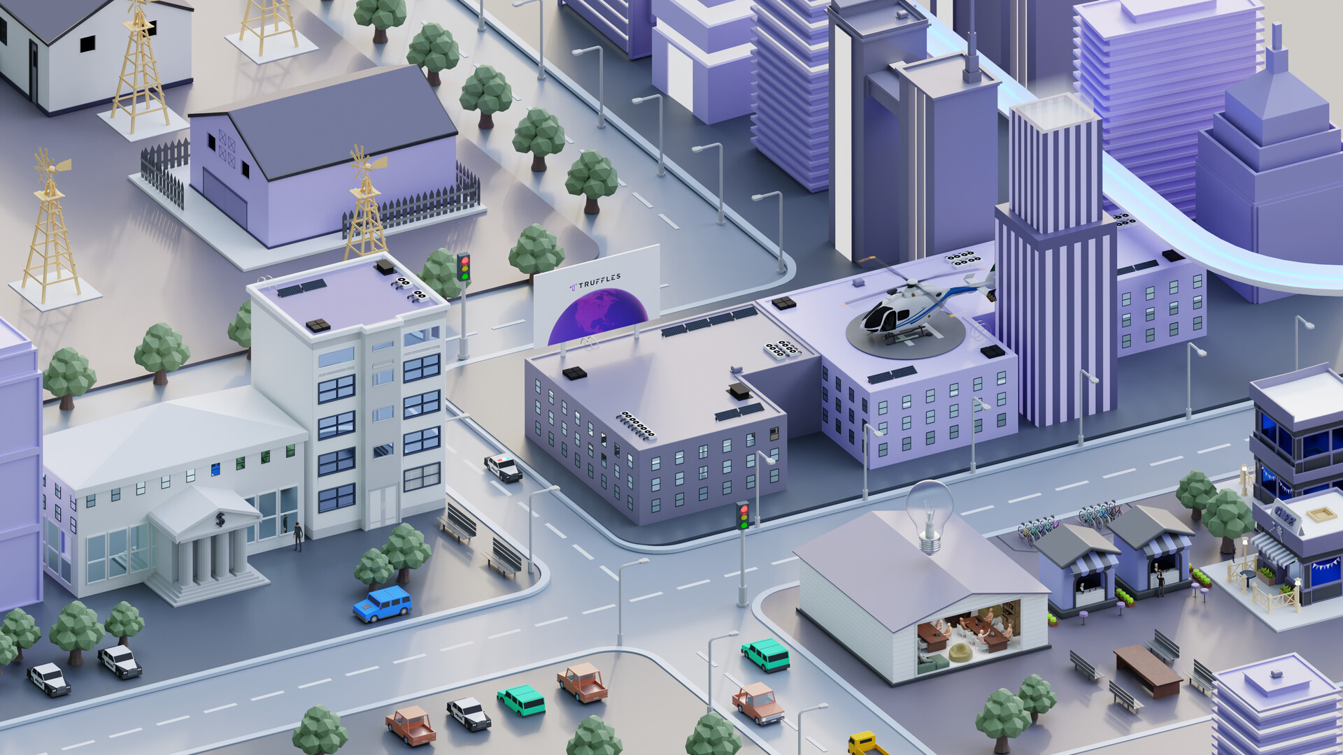 ArtStation - Busy City