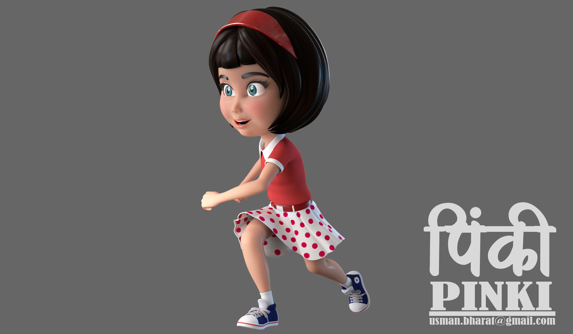 ArtStation - Pinki- Indian Comics Character