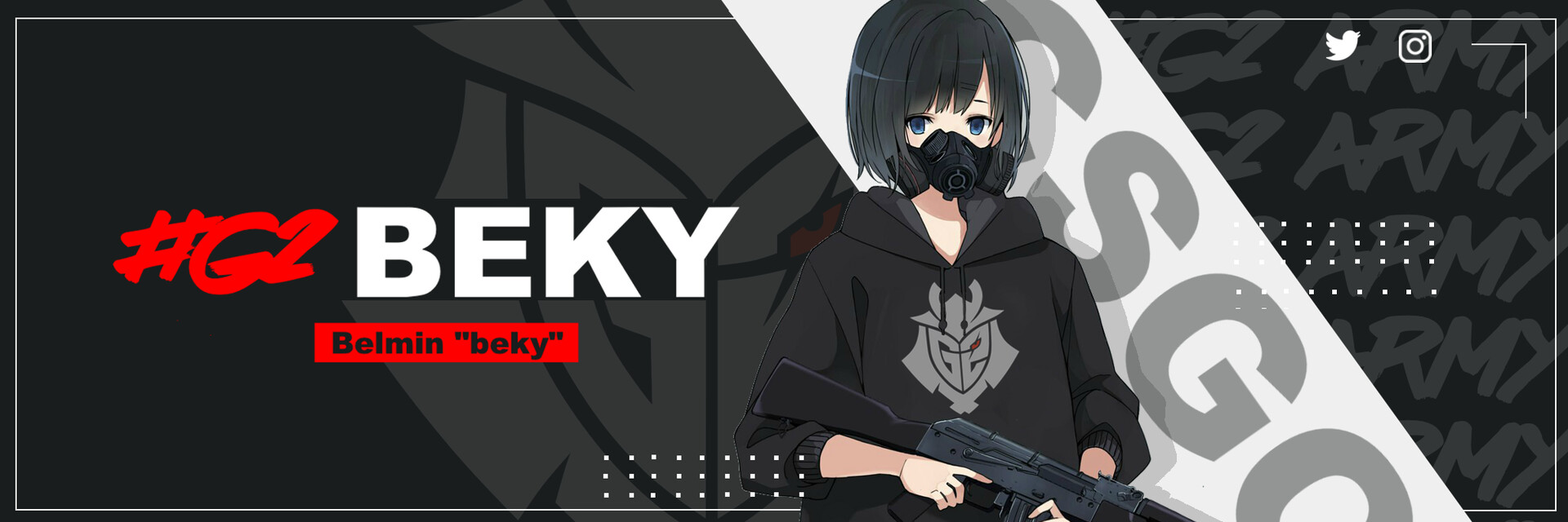 ArtStation - G2 Esports Anime Banner