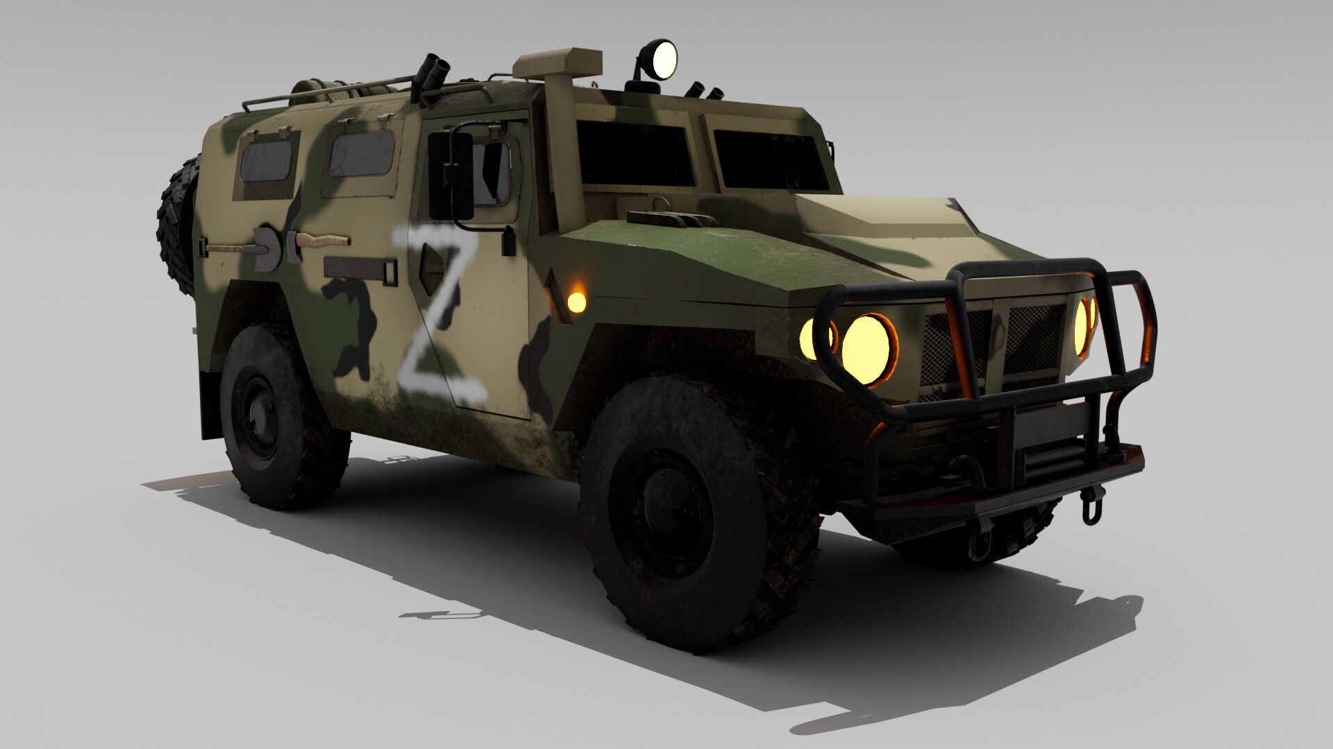 ArtStation - GAZ Tigr-M 233114
