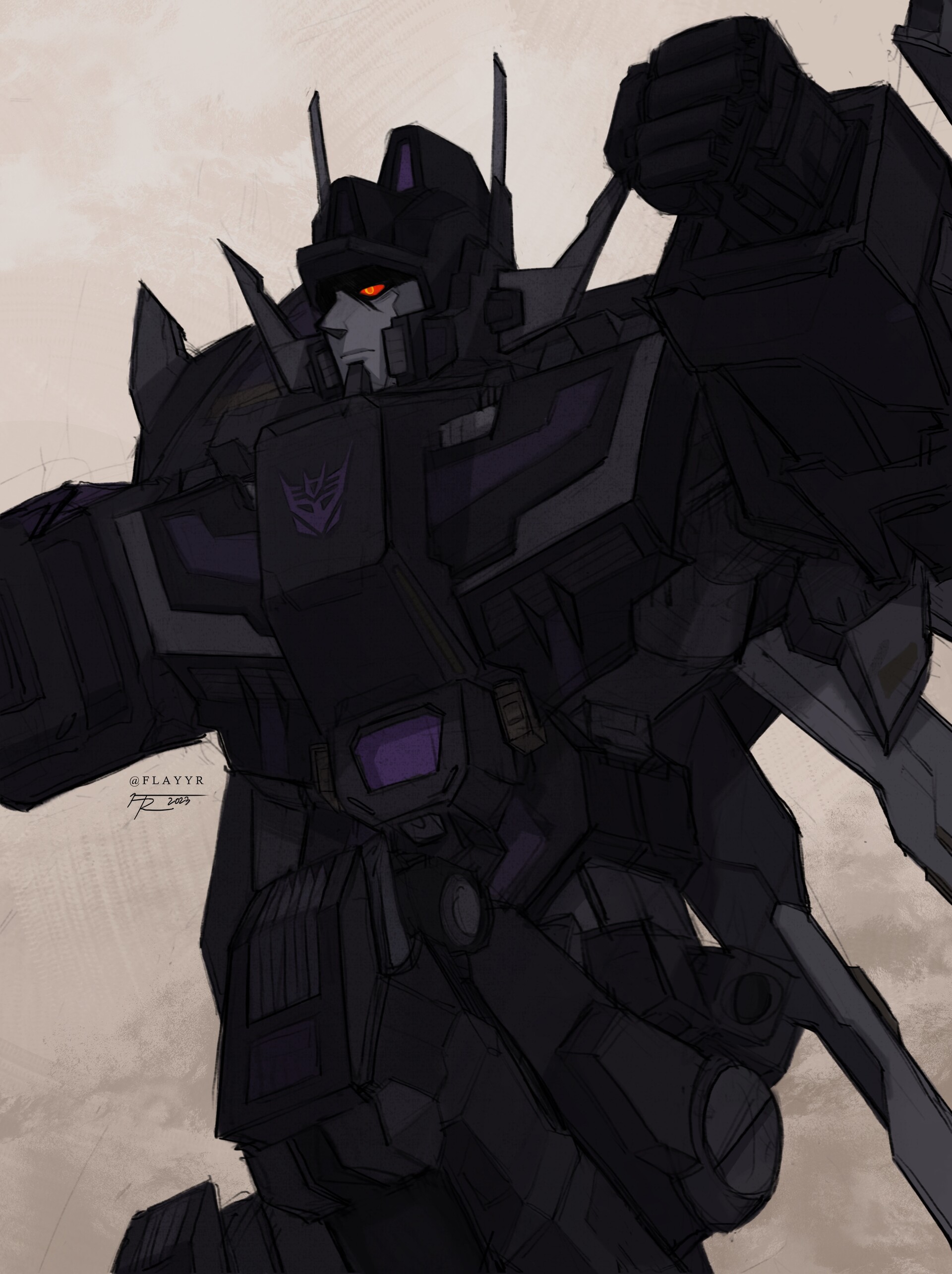 Transformers Star Saber Art