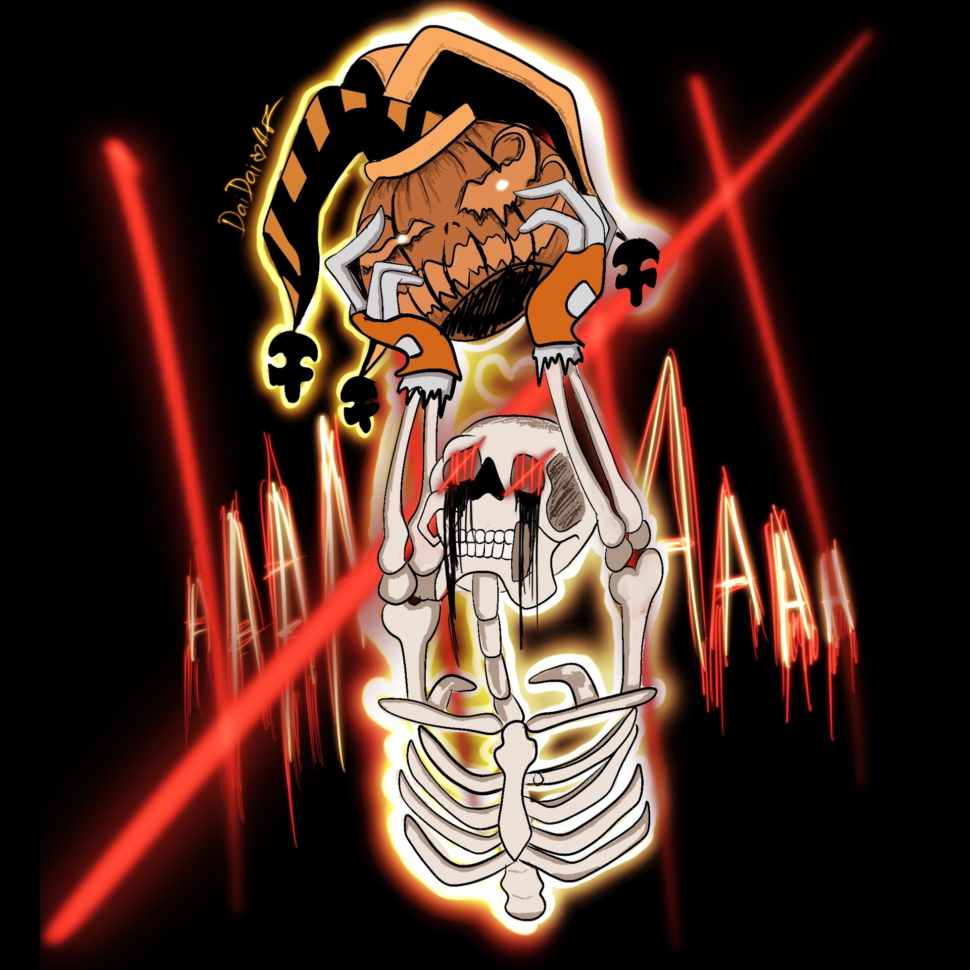 ArtStation - All Hail PUMPKIN JESTER!!!