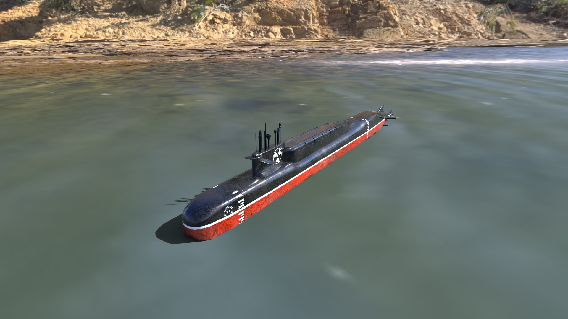 ArtStation - Mid Poly Submarine