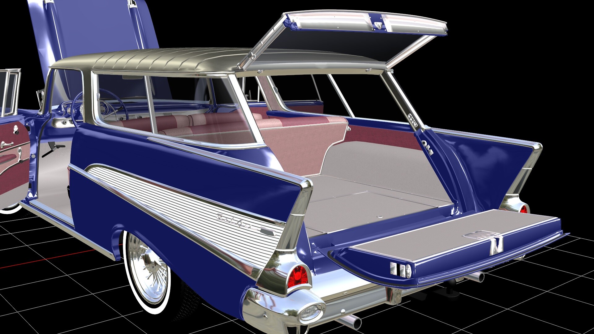 Don Deloro - A beautyful Car model from Everhard '57 Chevy Nomad