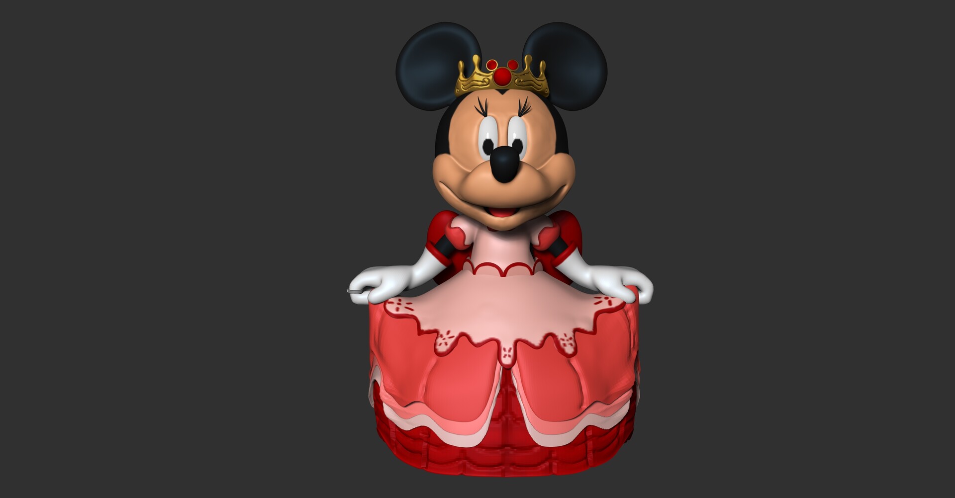 Artstation Queen Minnie Kingdom Hearts