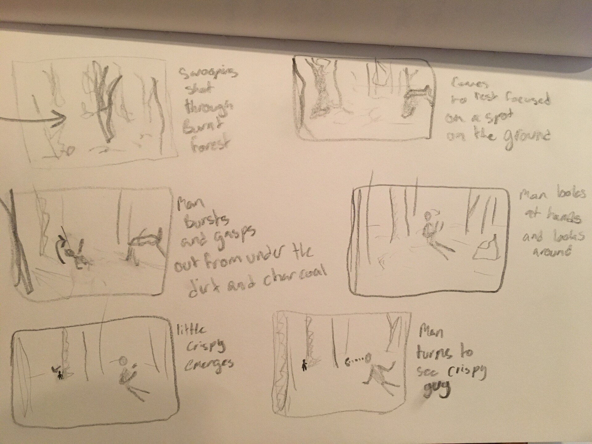 Grace Lange - Story Boarding Work