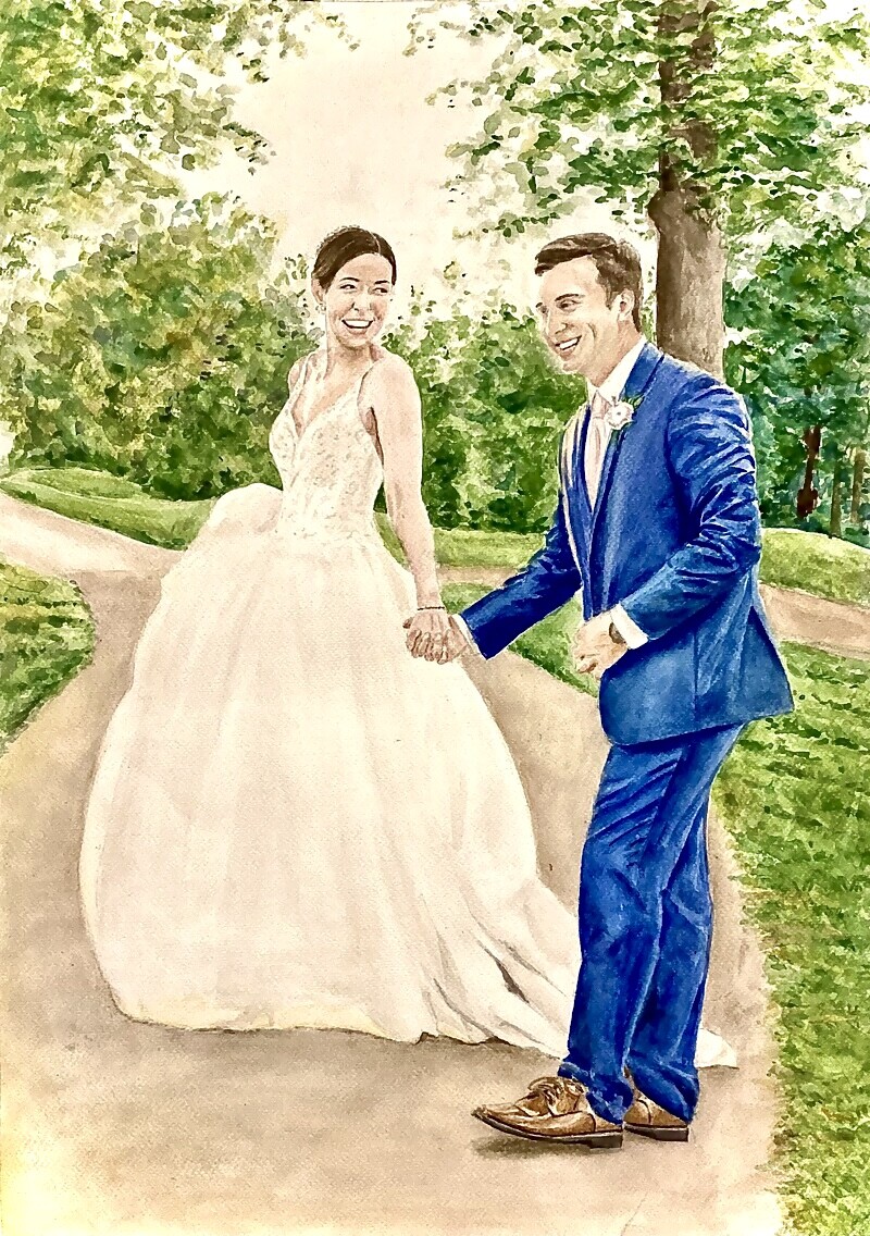ArtStation - Wedding painting light 2