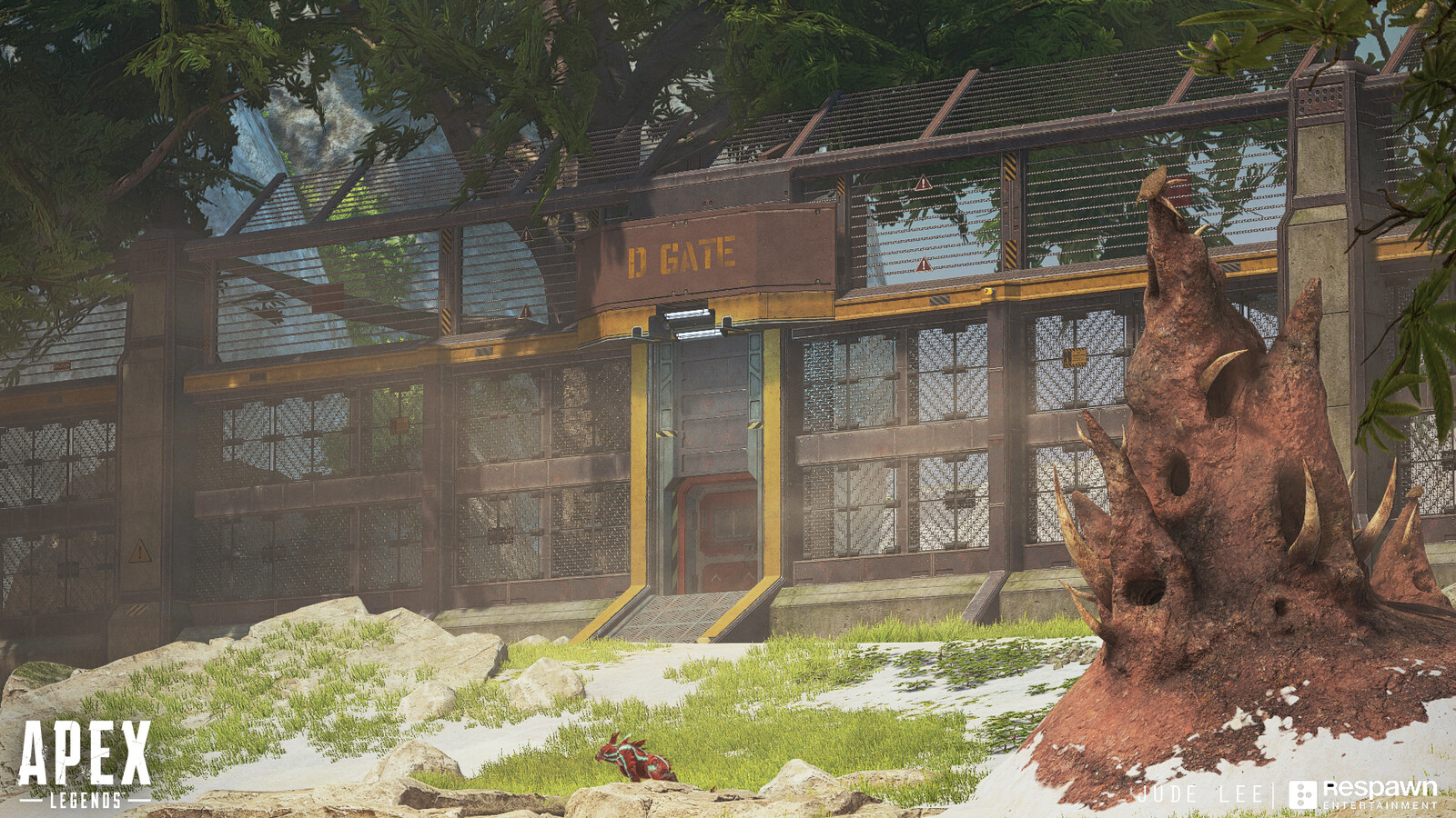 Jude Lee (Jongwook) - Apex Legends S11 | Storm Point - Goliath Fence & Prowler Mount