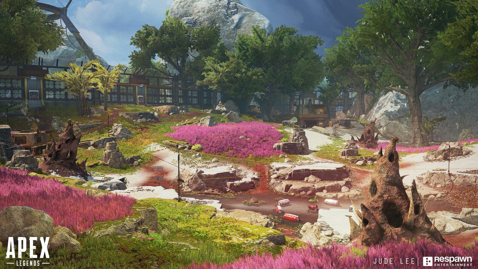 Jude Lee (Jongwook) - Apex Legends S11 | Storm Point - Goliath Fence & Prowler Mount