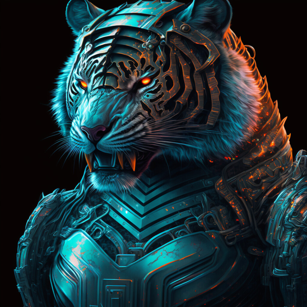 ArtStation - Diamond tiger