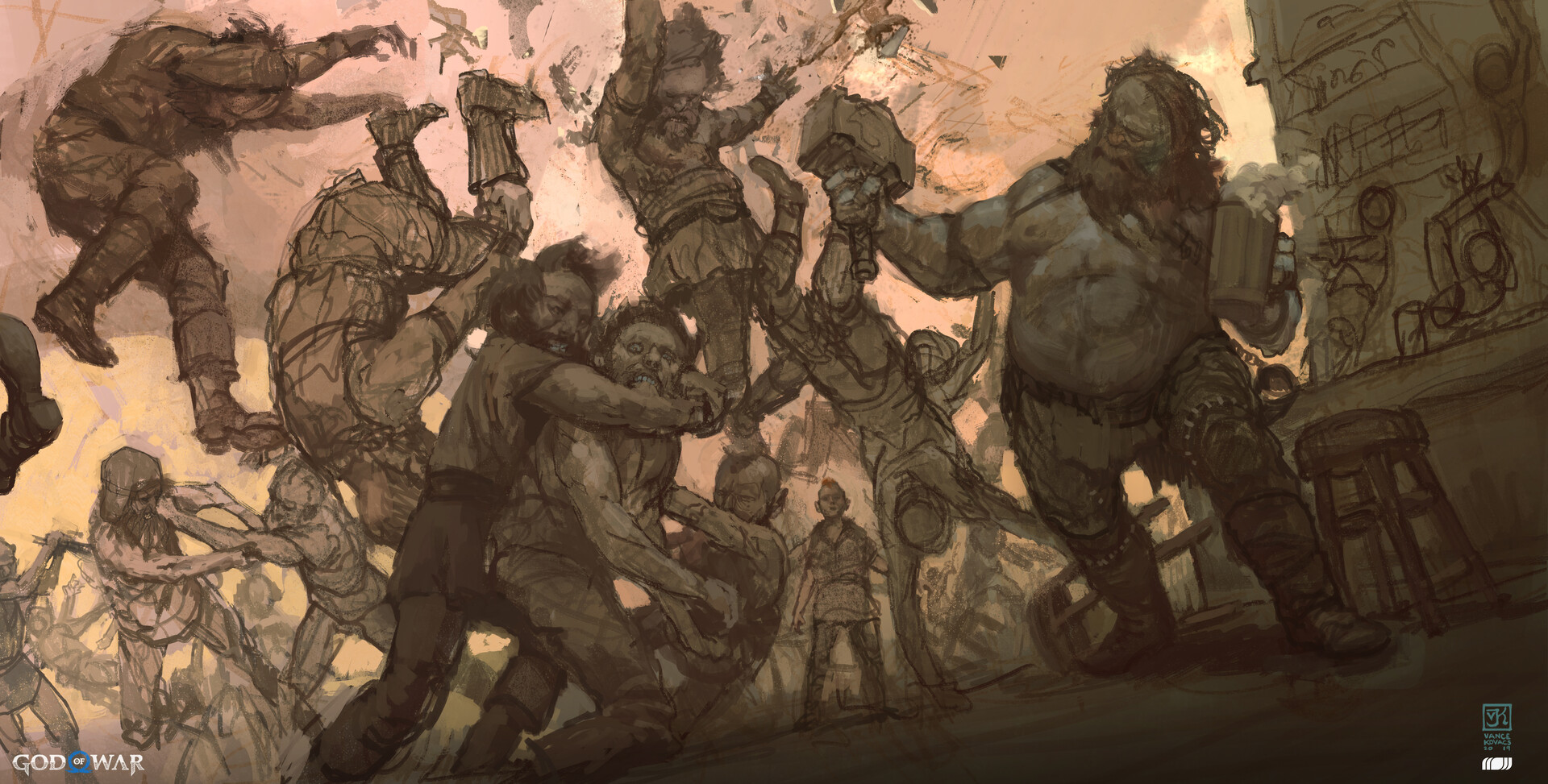 Persephone God Of War Concept Art