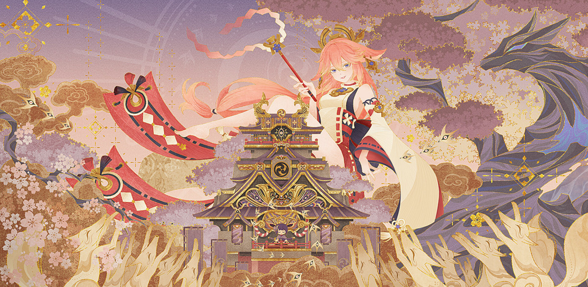 ArtStation - 2D illustration----Fan Art “Gen Shen"