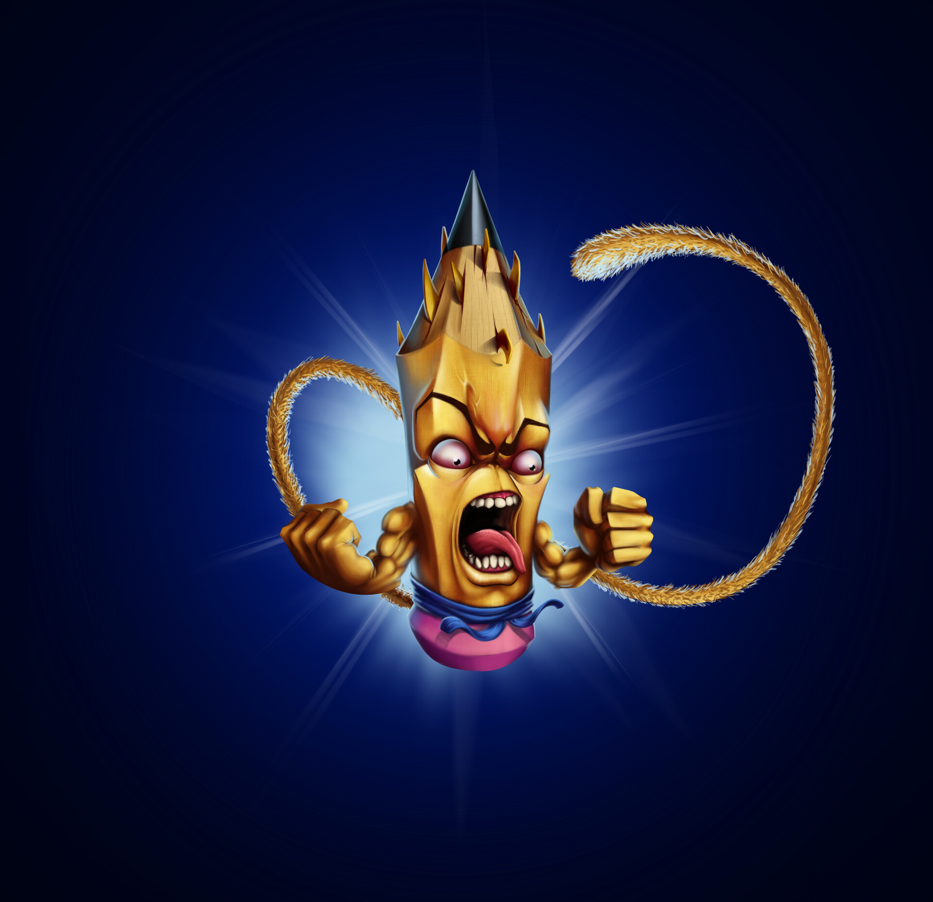 ArtStation - Super Sayan Pencil