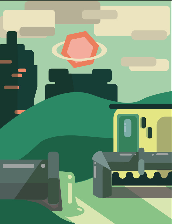 ArtStation - Polluted City