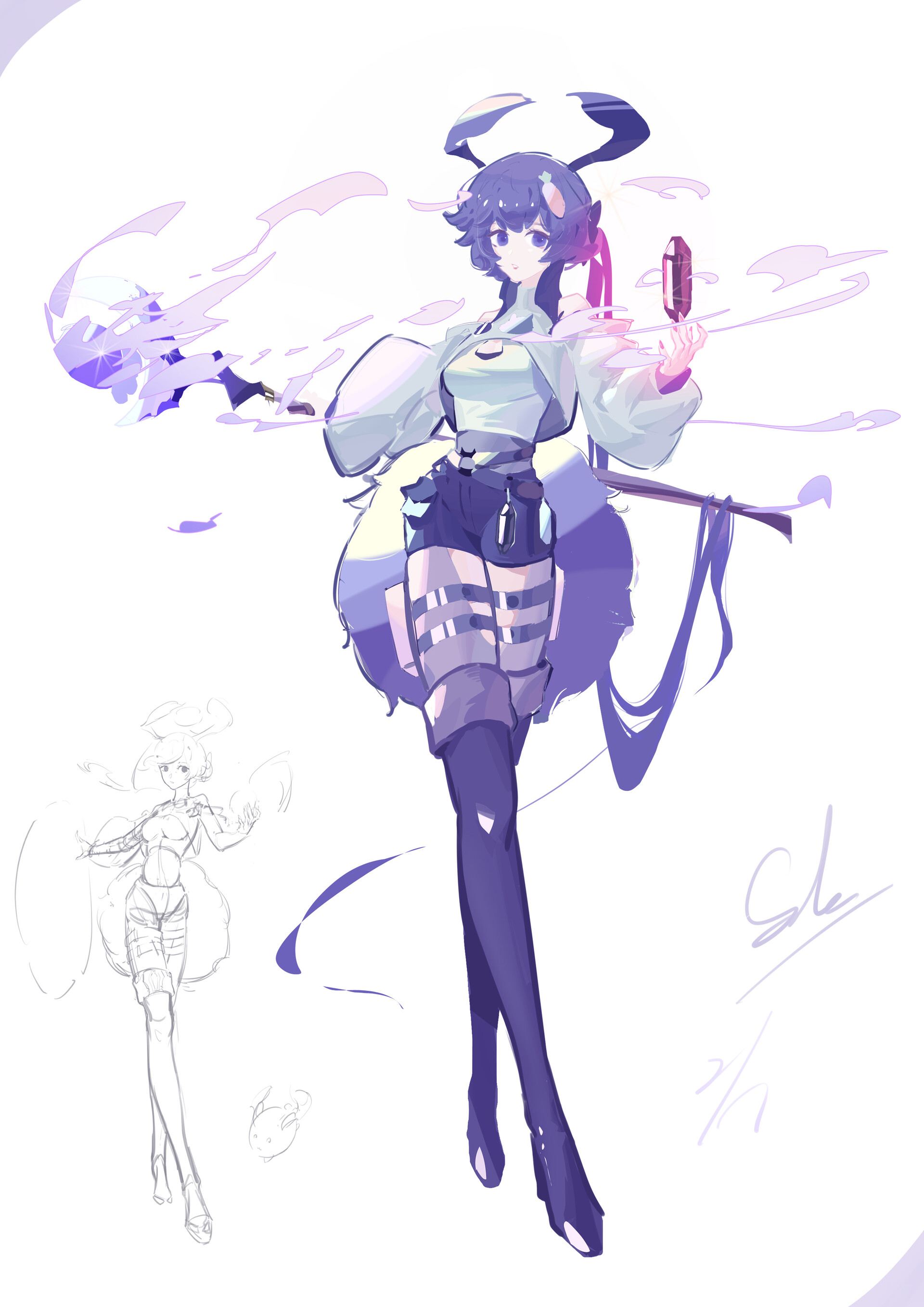 ArtStation - Rabbit anthropomorphic researchers