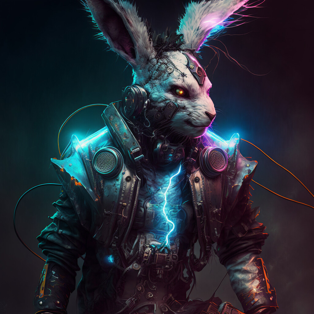 ArtStation - Cyberpunk Bunny