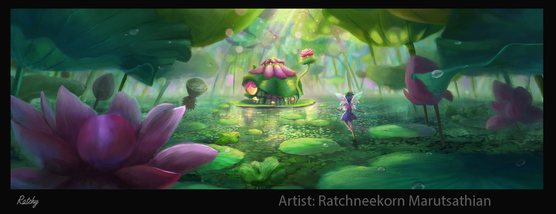 ArtStation - Lotushomefairy Project