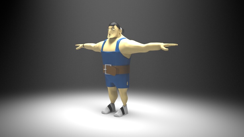 ArtStation - CHARACTER MODEL