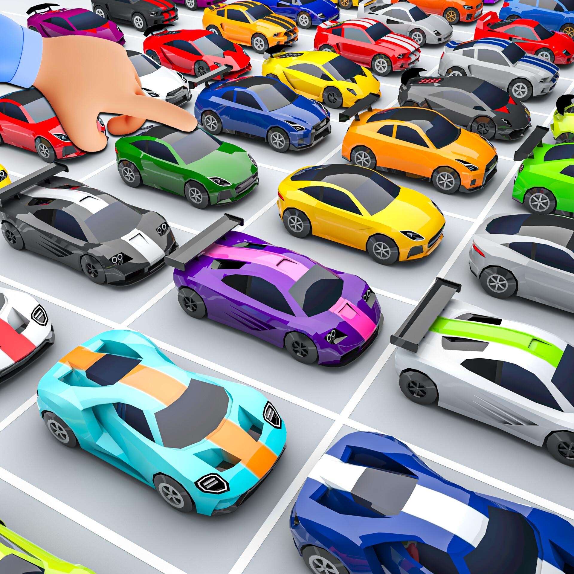 ArtStation - Parking Jam Game