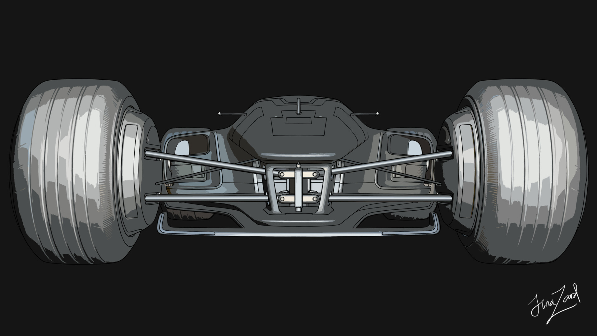 ArtStation - Trackmania sketch