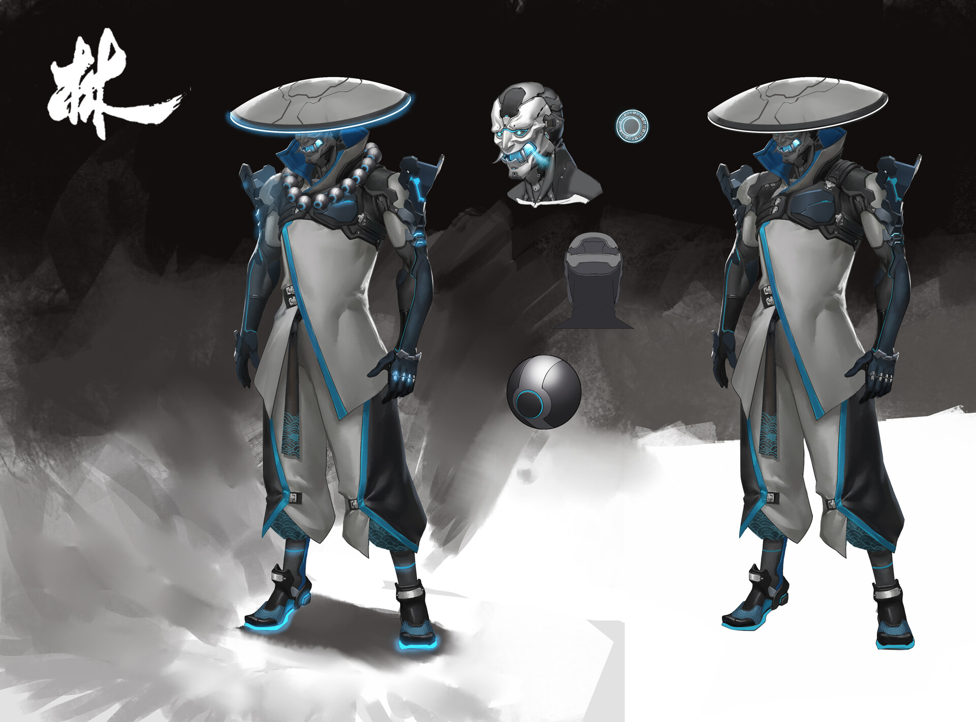 ArtStation - Cyber Ninja ——Forest