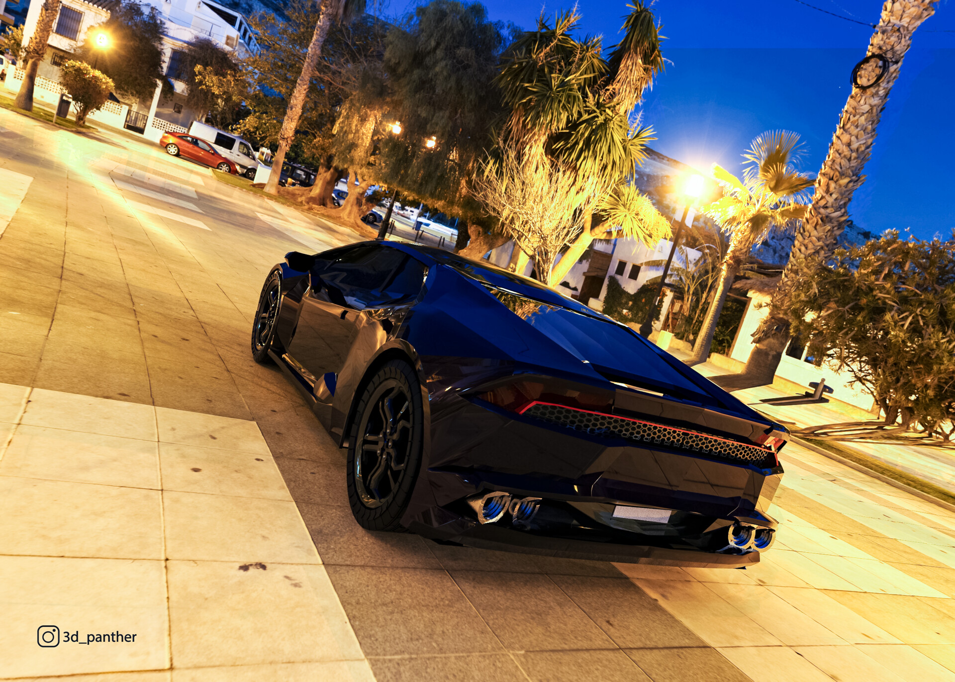 ArtStation - 3D Lamborghini