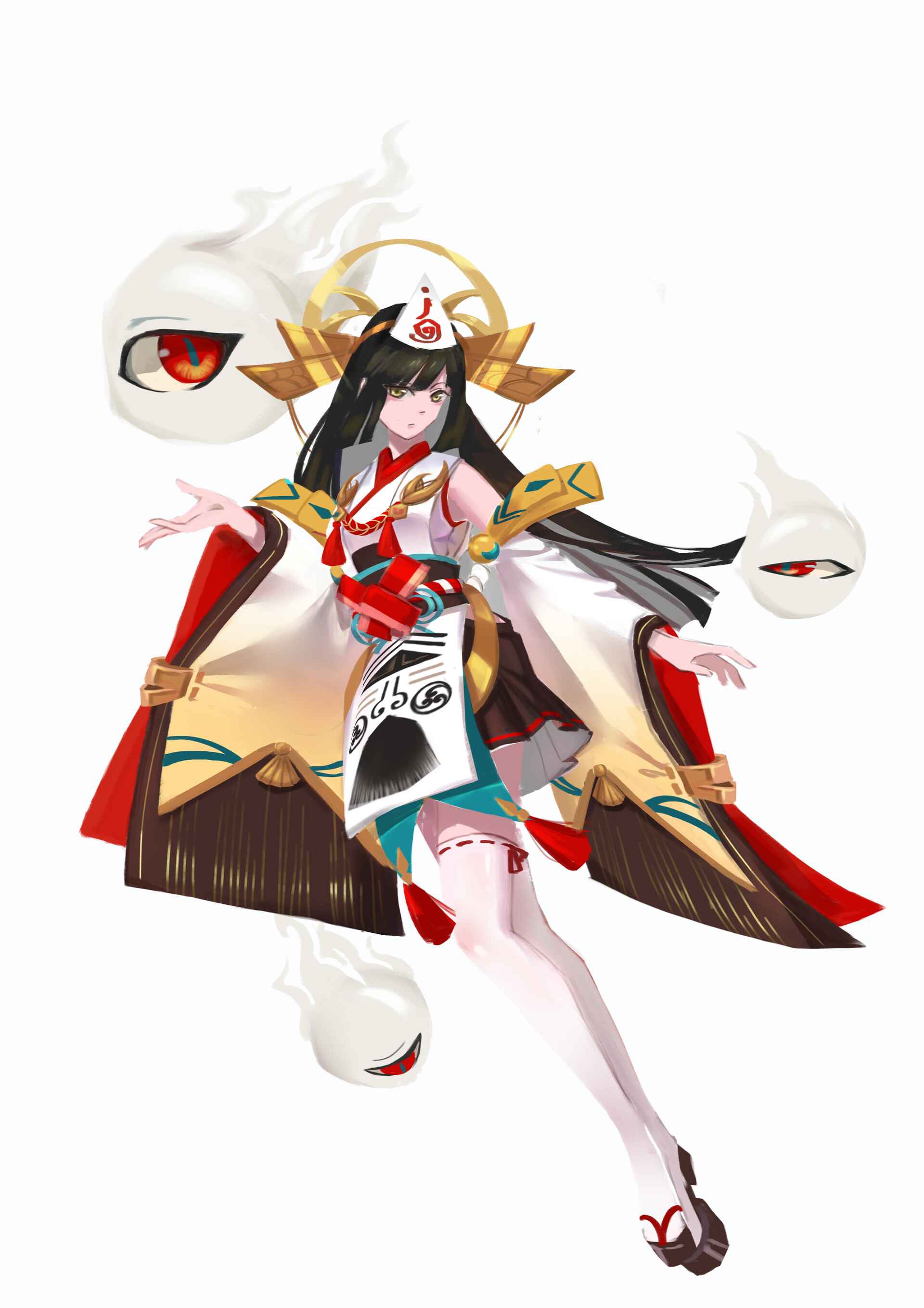 ArtStation - Ghost Fire Witch