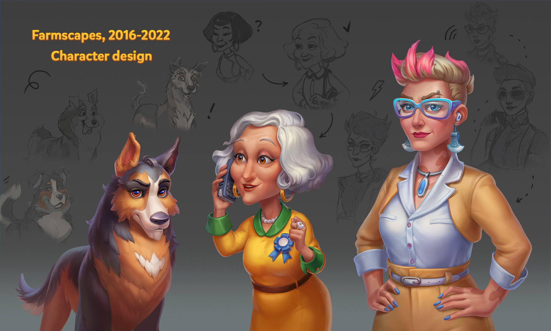 ArtStation - Farmscapes: Characters and extras