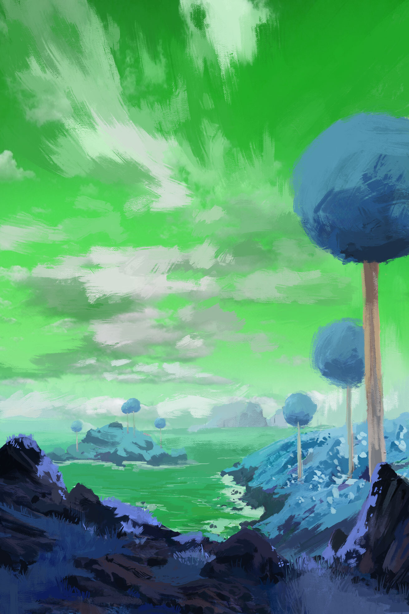 ArtStation - Namek - 2018