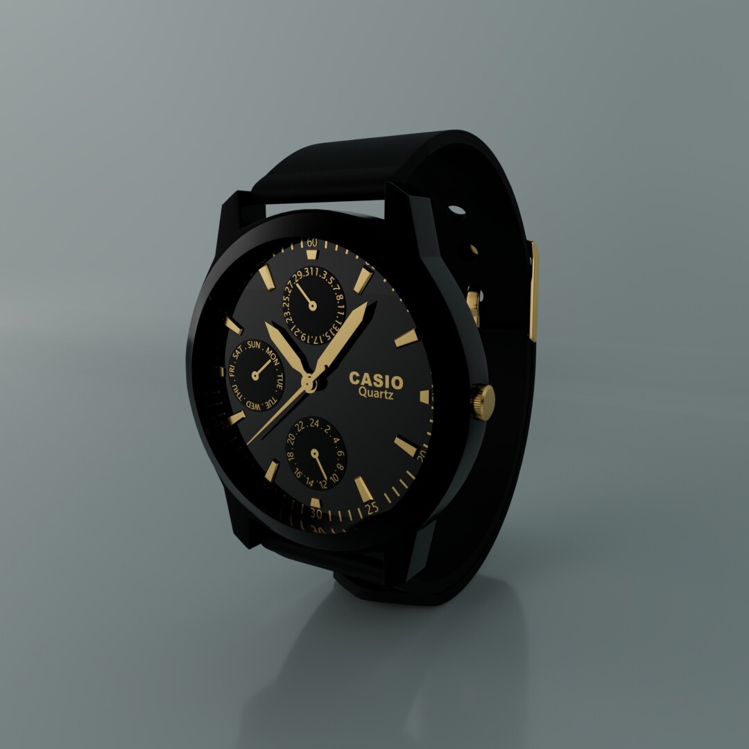 ArtStation - Casio Quartz watch