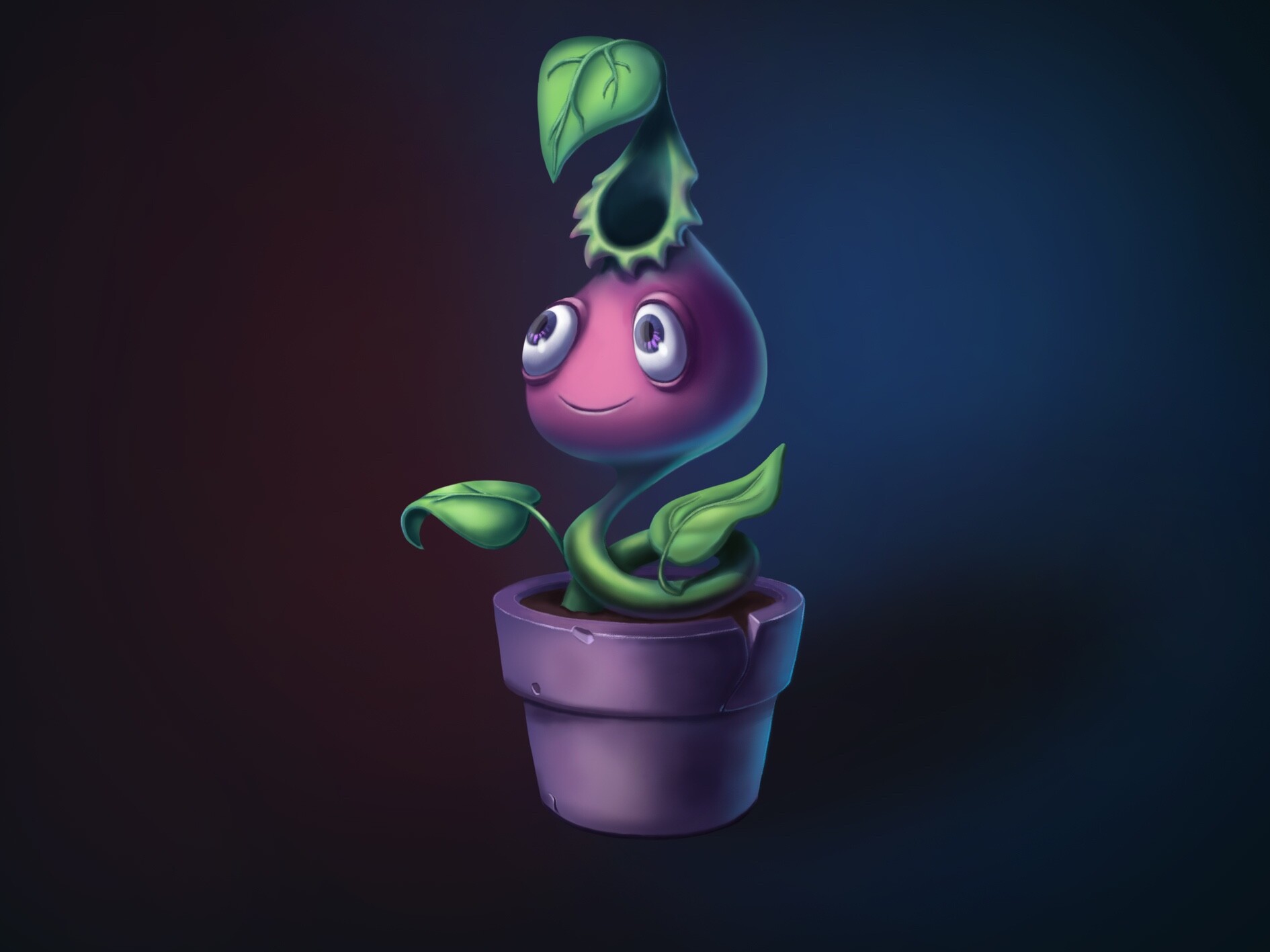 ArtStation - A plant character