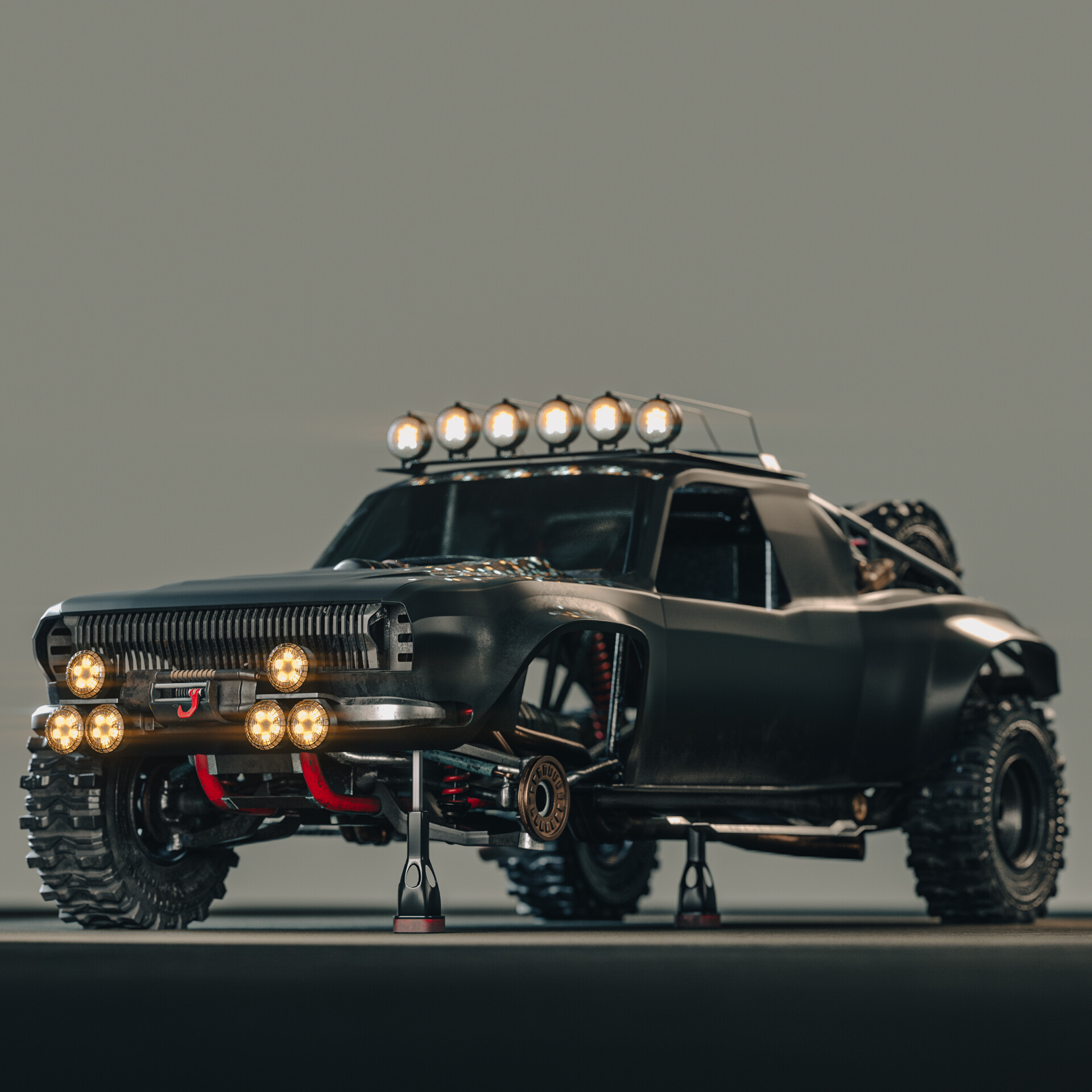 ArtStation - GAZ- 244 - AGGRESSOR - WIP preview- V2