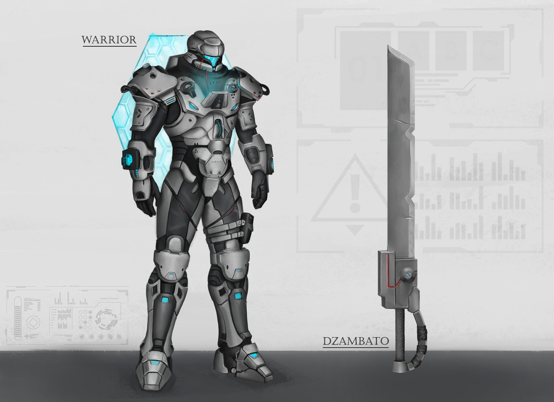 ArtStation - Juggernaut (Tank, melee). SCI-FI