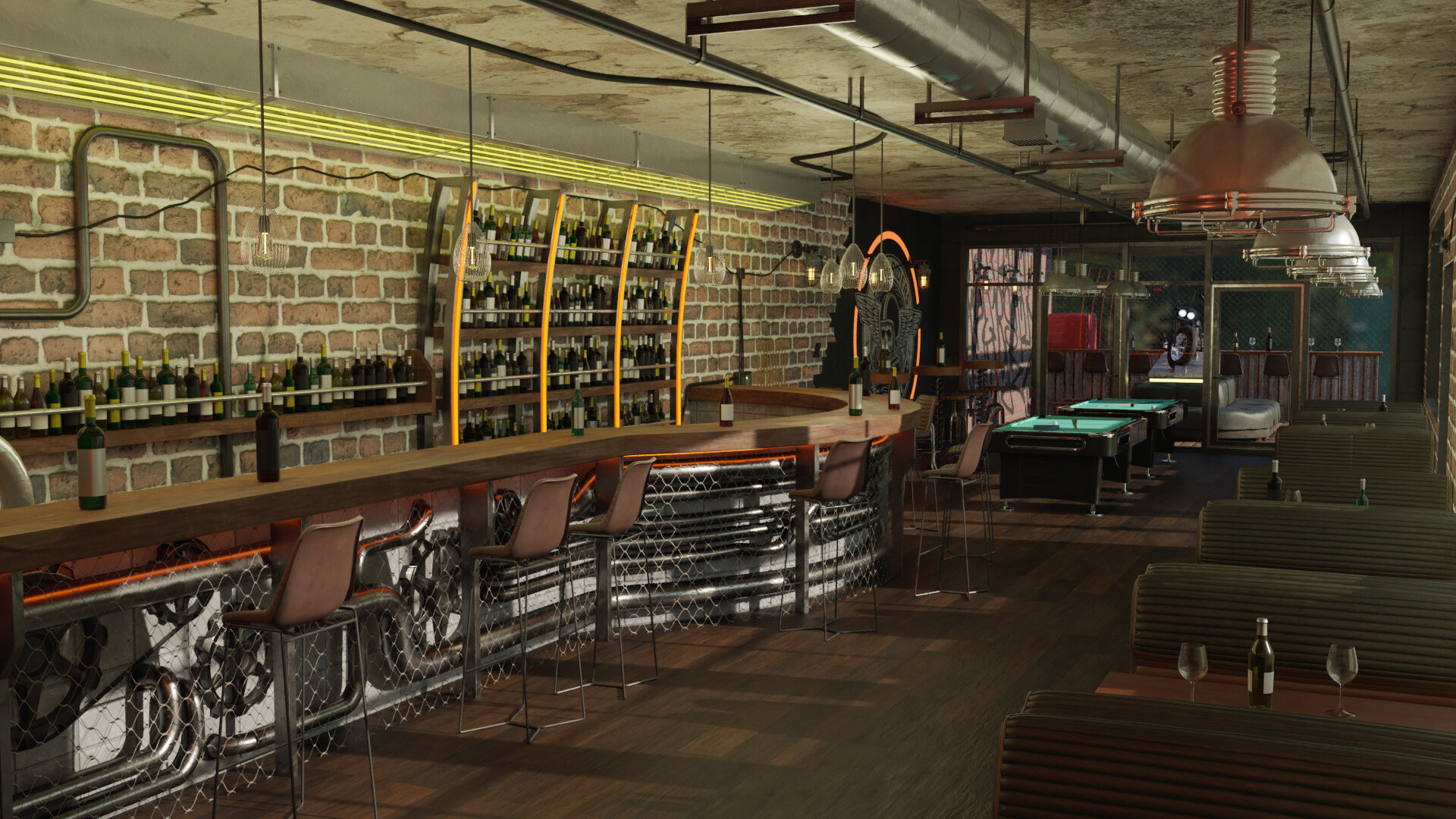 Biker Bar Interior Biker Bar In Brimstone Image Half Life: Resonance