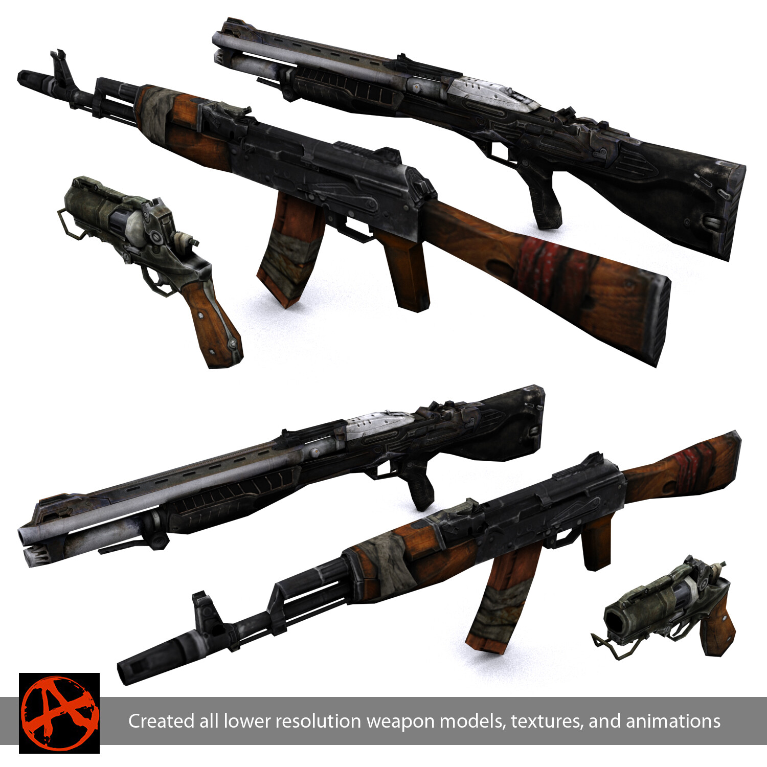 ArtStation - Older 3D Modeling and Texture Work