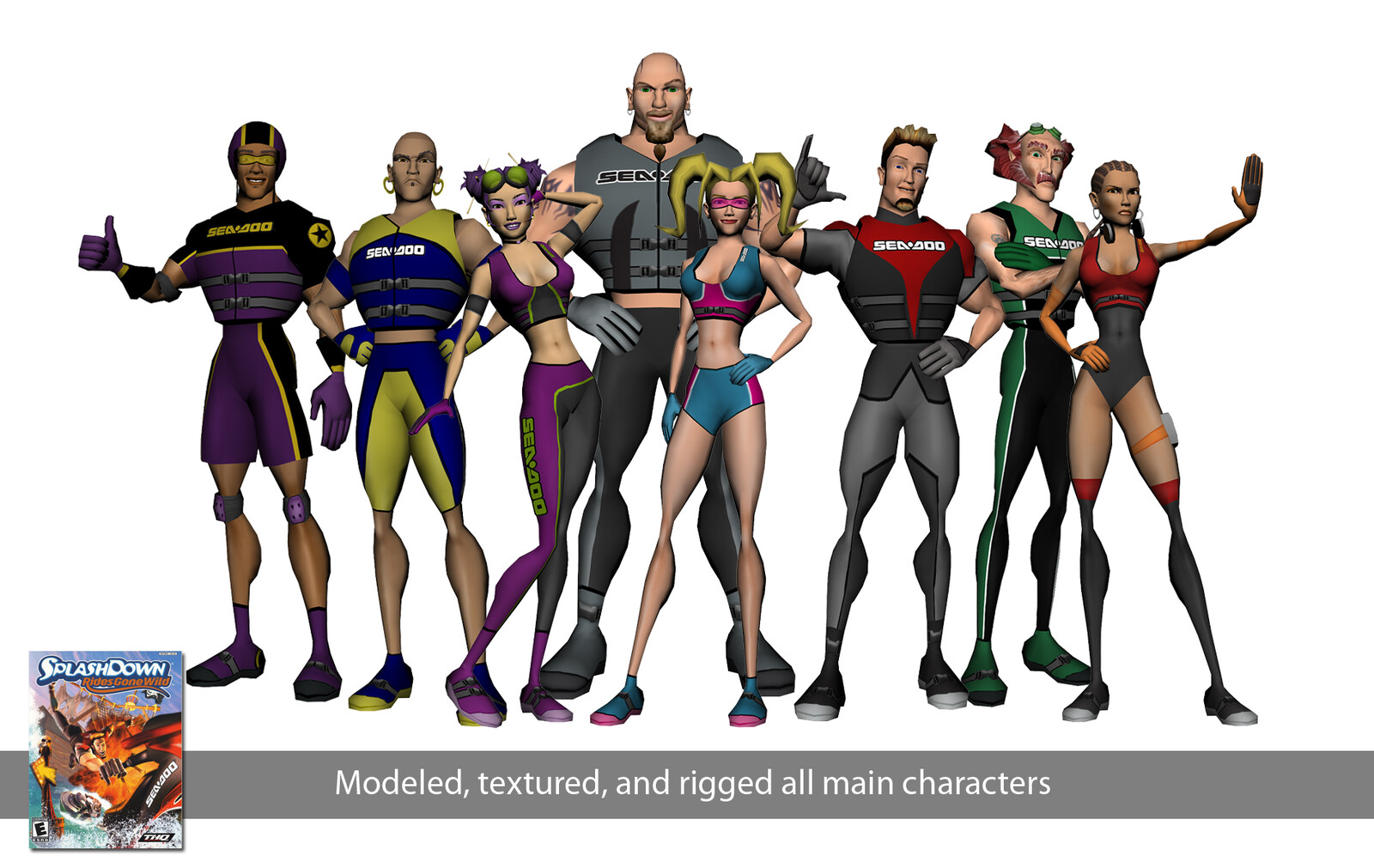 Danny Keys - Older 3D Modeling and Texture Work