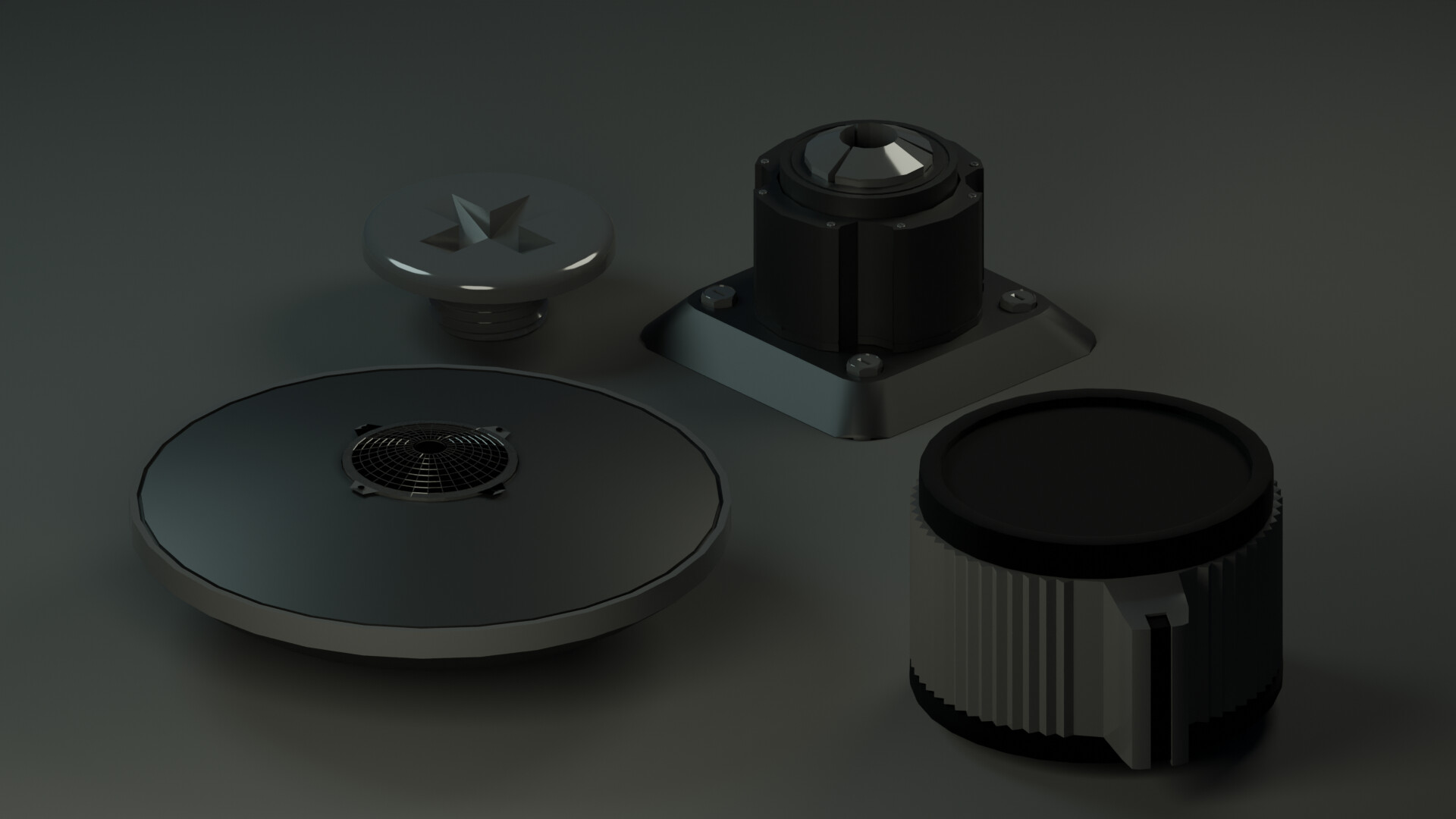 ArtStation - Industri models (KIT BASH)