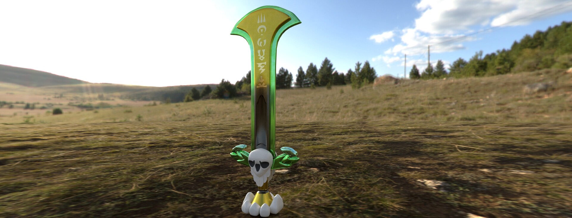 ArtStation - Stygian Blade (Aspect of Poseidon)