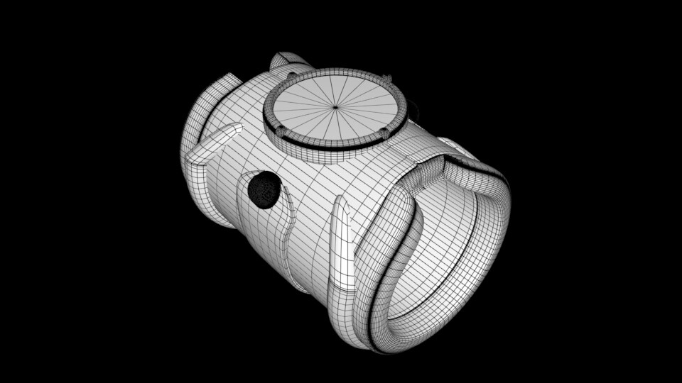 ArtStation - 3d Ben 10 Omnitrix Model