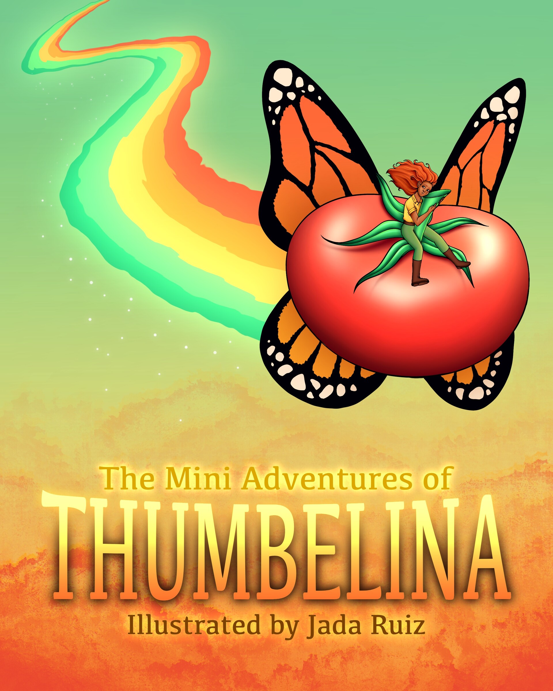 ArtStation - Thumbelina Book Cover