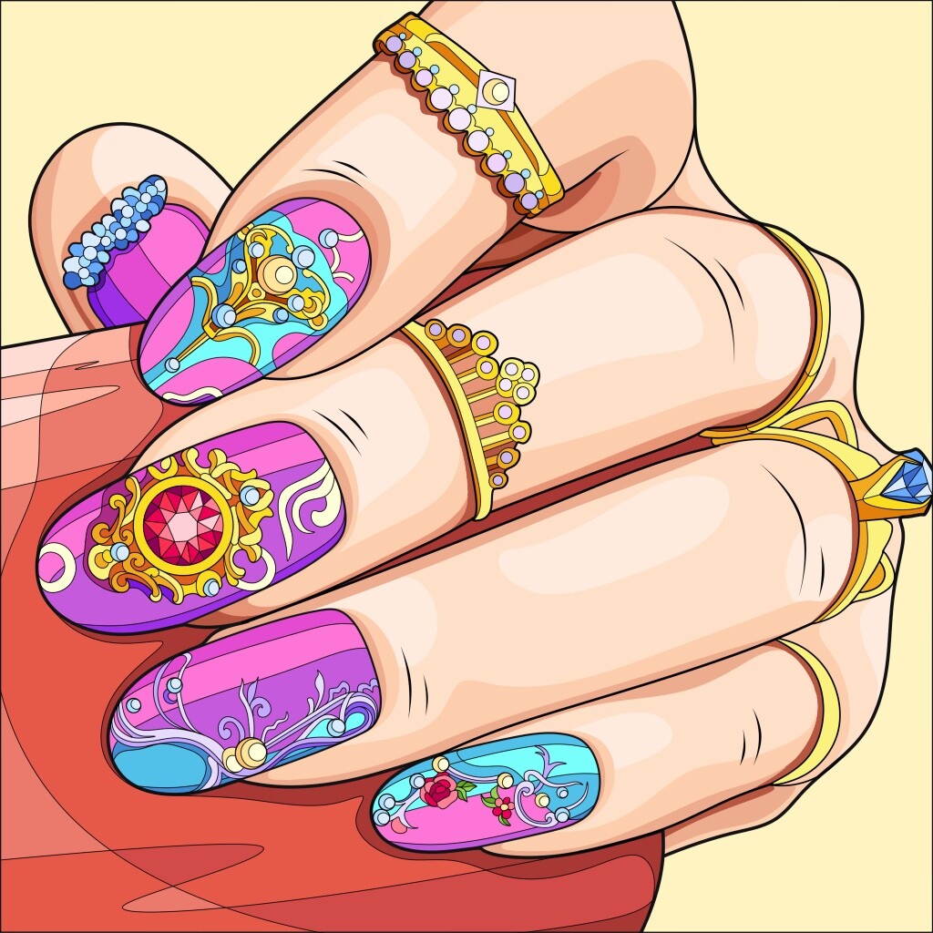 ArtStation - Nails Art