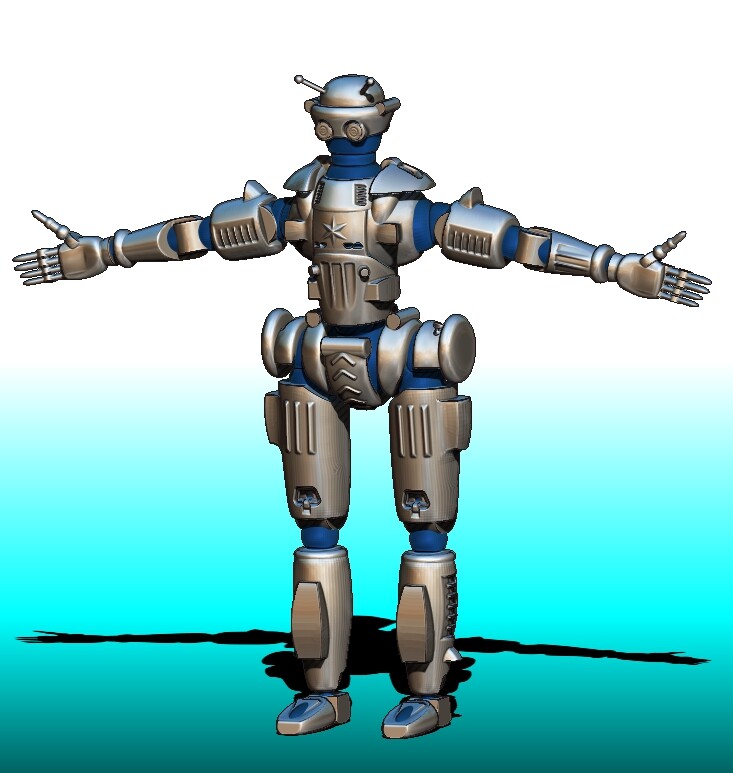 ArtStation - robot zen 2- android
