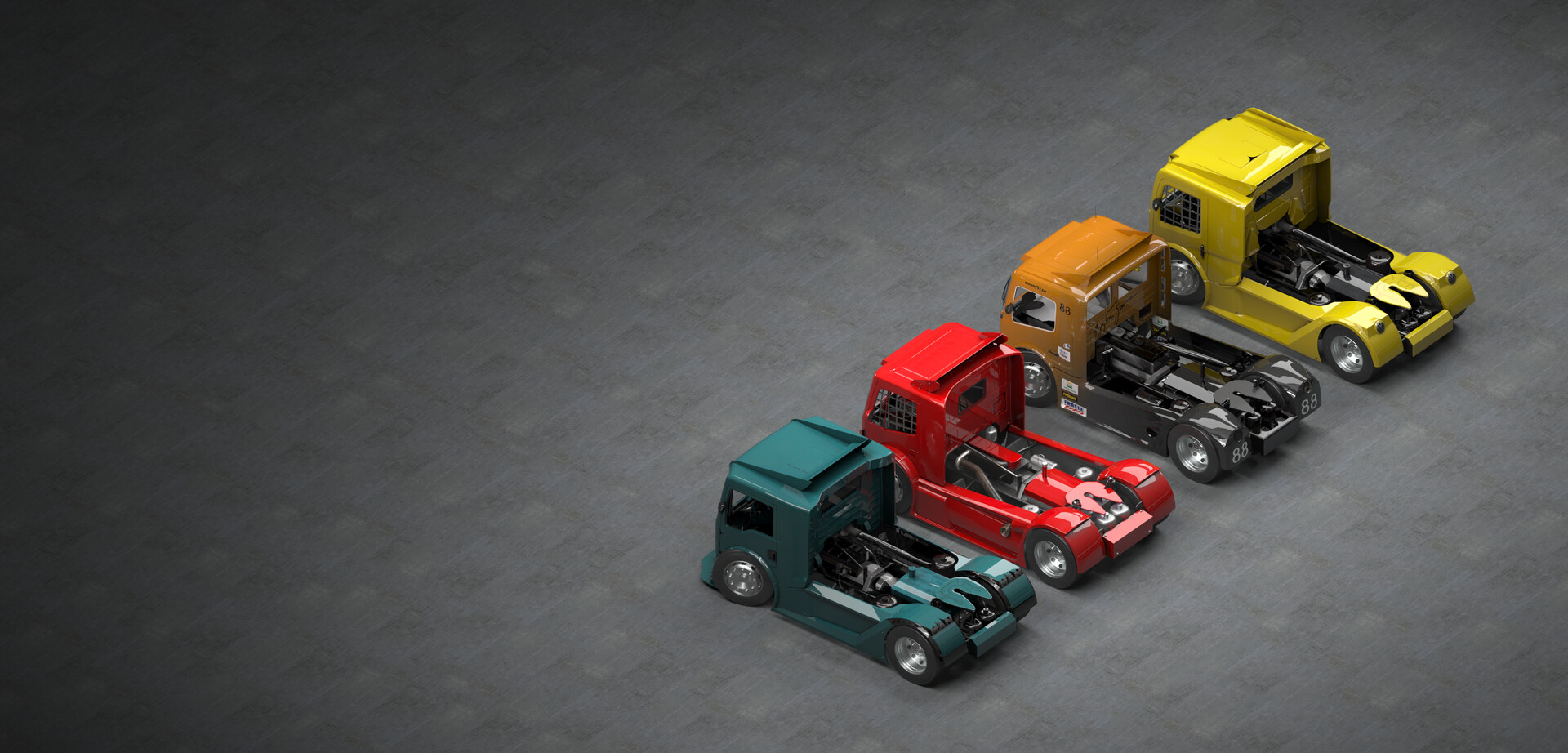 ArtStation - Copa Truck Brasil - 3D Models