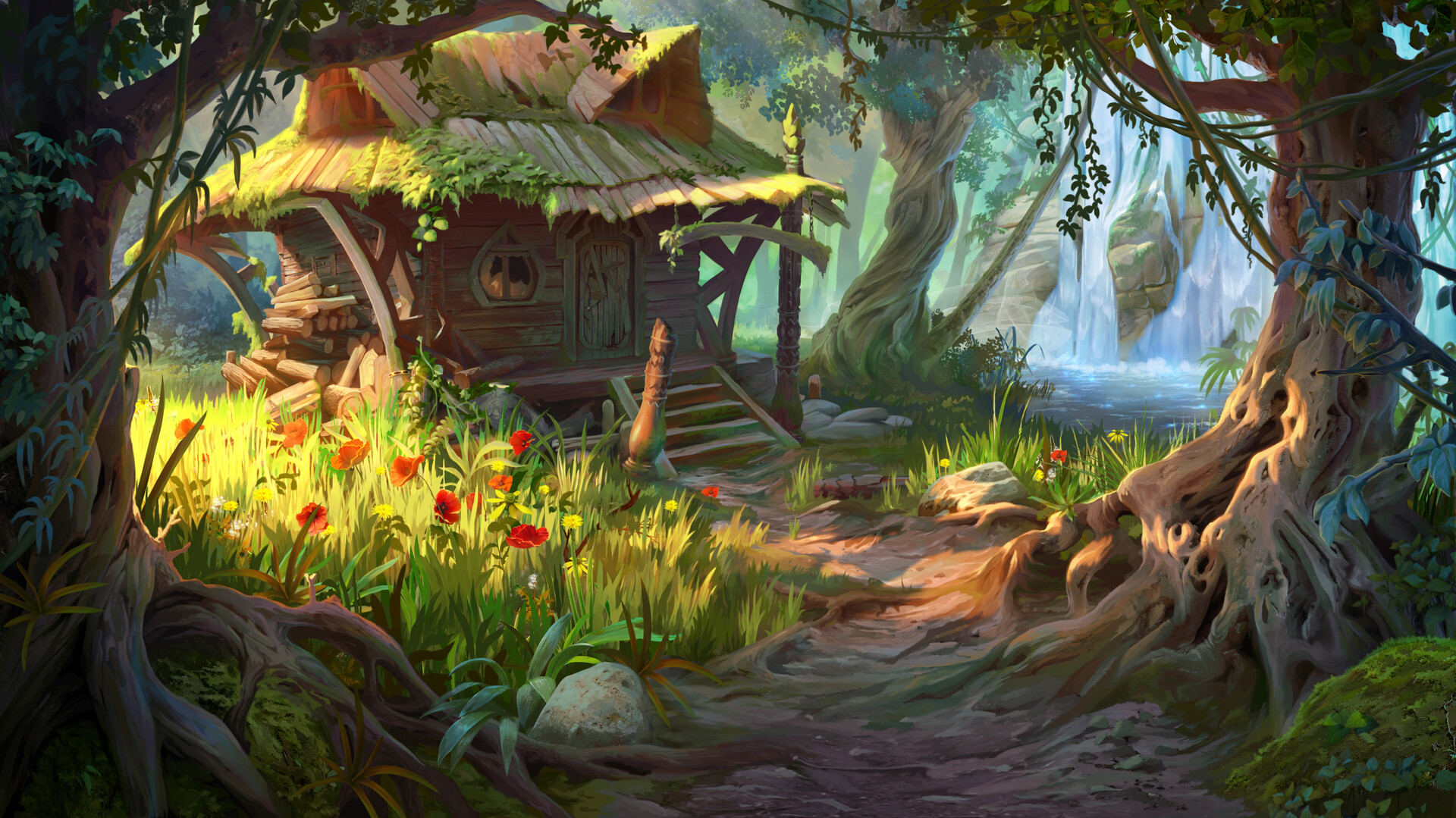 ArtStation - The Hut