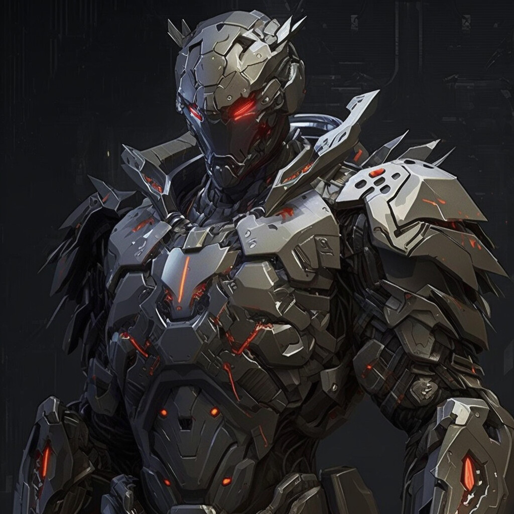 ArtStation - conxept art of Cyberpunk armor