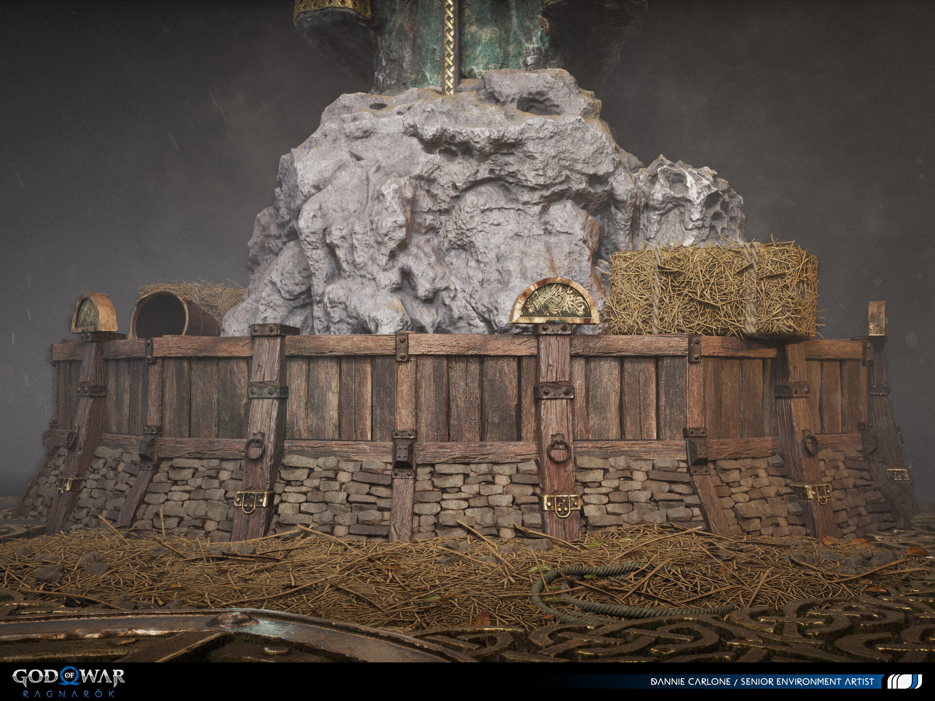 Dannie Carlone - God of War Ragnarök - Assets III